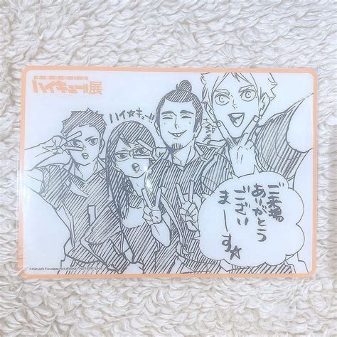 ハイキュー展 入場者特典 烏野3年生 メルカリ
