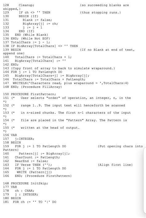 Solved 3 Program Travesty Input Output 222324 Const