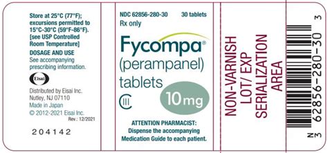 Fycompa Package Insert