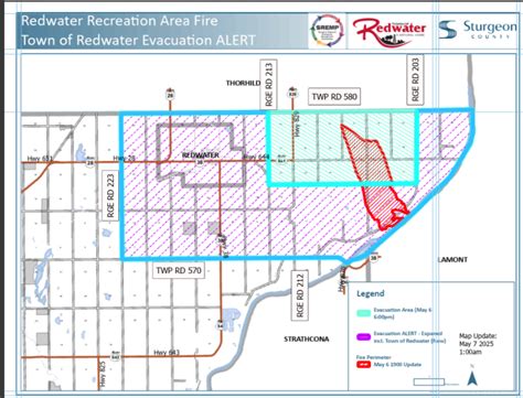 This Is An Alberta Emergency Alert Sturgeon County Has Expanded Its Wildfire Evacuation Order