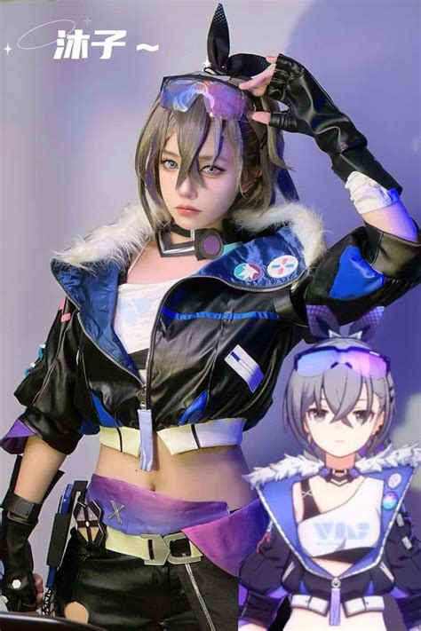 Silver Wolf Cosplay Costume Honkai Star Rail Wig Cosplayhero