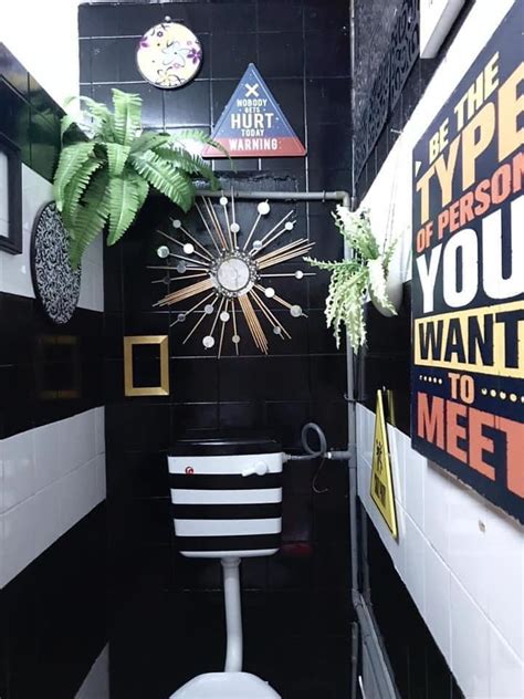 Diy Tandas Rumah Bujang Guna Konsep Elegan Black Giler Deco