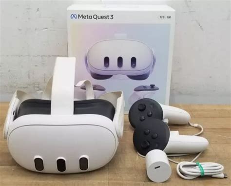 Auriculares Meta Quest 3 128gb Vr Blancos Con Caja Original
