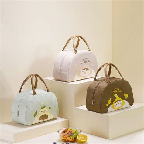 파스텔 반달 피크닉런치백