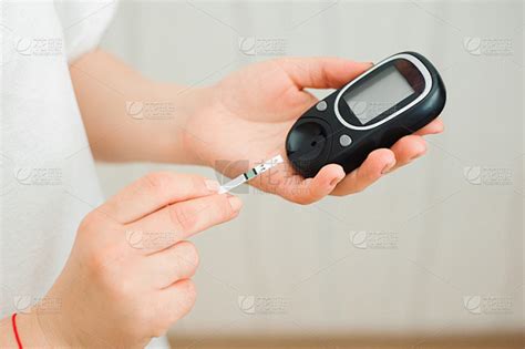 血液检测糖尿病。保健与人的理念。