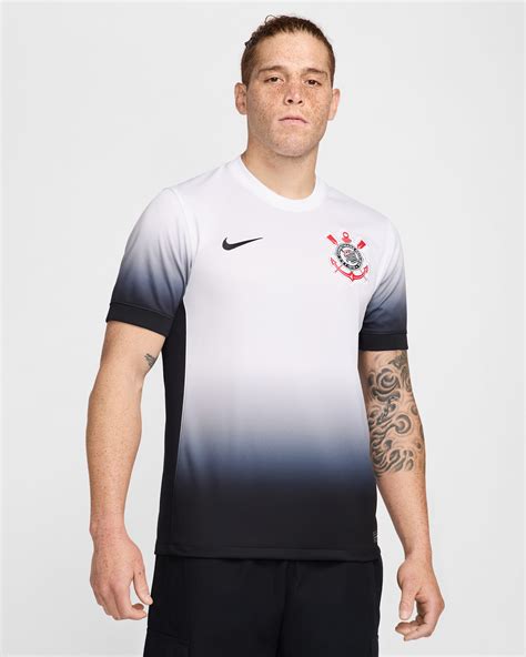 S C Replika Pánského Domácího Fotbalového Dresu Nike Dri Fit Corinthians 2024 25 Stadium Nike Cz