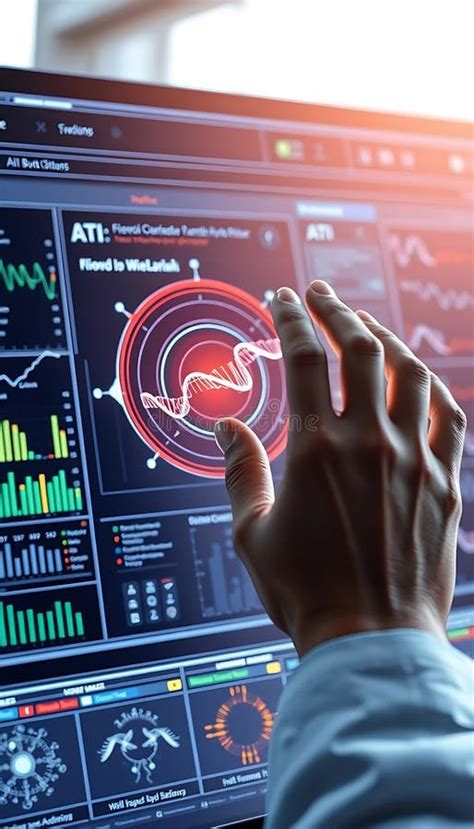 Analyzing Digital Data On Touchscreen With Hand Interaction And