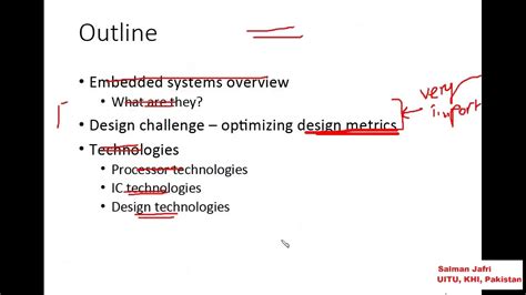 Lecture 1 Embedded Systems Introduction Part 1 Youtube