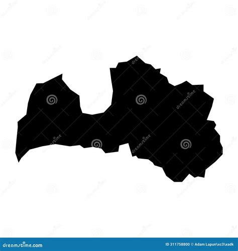 Vector Map Latvia Rezekne Municipality 315798825