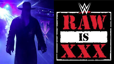 The Undertaker At Wwe Raw 30th Anniversary Will The Undertaker Involve