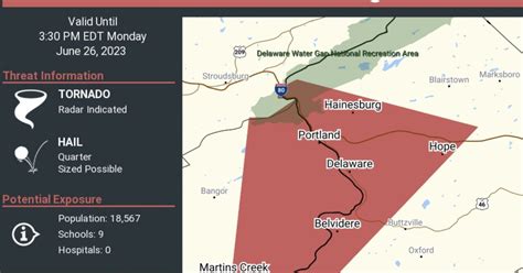 Tornado Touches Down In Northampton County National Weather Service