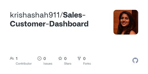GitHub Krishashah911 Sales Customer Dashboard
