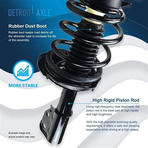 Front Driver Or Passenger Side Strut W Coil Spring