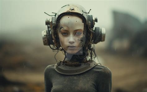 An Ancient Female Robot By Algorithmiccreative On Deviantart