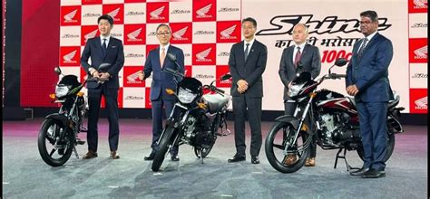 Hondas All New 100cc Motorcycle Shine 100 Launched As Honda Ups The
