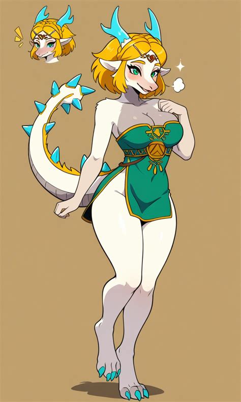 Zelda Dragon Anthro Tears Of The Kingdom｜ai Art Model And Lora Pixai