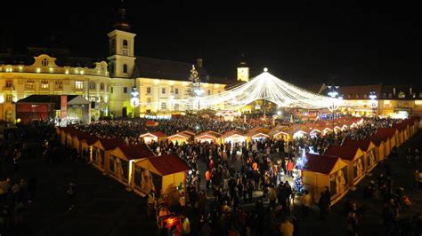 Orasul Sibiu O Atmosfera De Poveste In Perioada Targului De Craciun