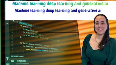 Do Machine Learning Deep Learning And Generative Ai Projects By Janice