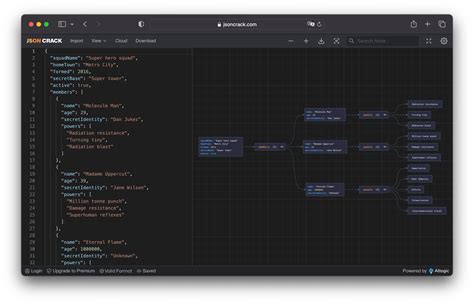 开源数据可视化应用程序json Crackjsoncrack Csdn博客
