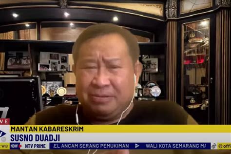 Eks Kabareskrim Polri Susno Duadji Akui Penyelidikan Kasus Vina Cirebon