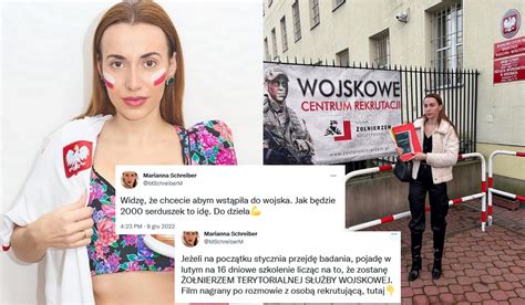 Marianna Schreiber napisała że jak dostanie dużo lajków to zgłosi się