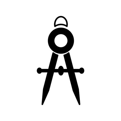 Compass Architect Icons Symbol Vector Elements For Infographic Web