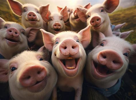 A Group Of Piglets Stock Image Image Of Farming Closeup 289739251