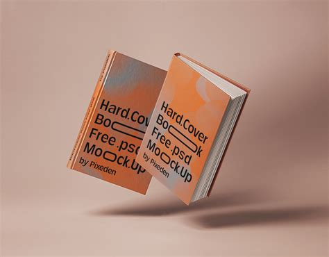 Gravity Hardcover Book Free Mockup — Free Mockup World
