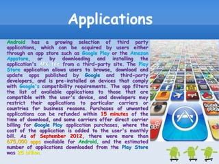 Android Operating System Ppt
