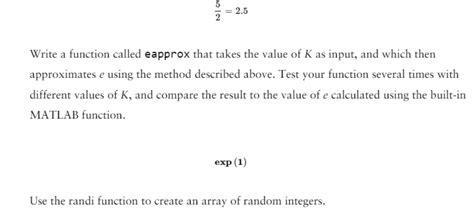 Solved Consider The Following Method To Approximate The Chegg