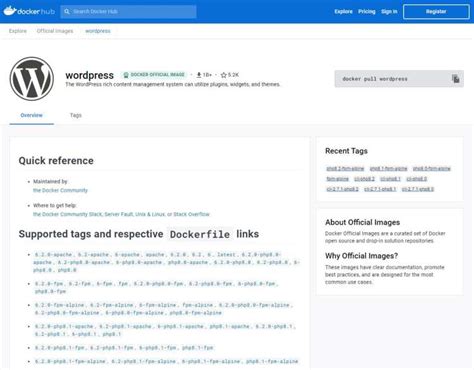 docker compose wordpress example