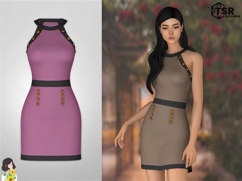 The Sims Resource Camille Dress