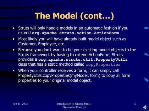 ppt introduction to mvc and the jakarta struts framework powerpoint