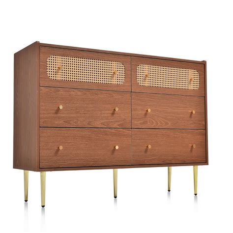 Hauss Sploe Kommode Schubladenkommode Kommode Rattan Sideboard