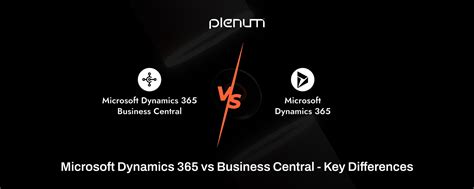 Dynamics 365 Vs Business Central Key Differences