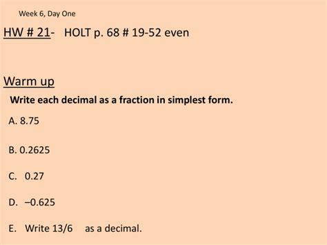 Decimals To Fractions Worksheet Math Practice