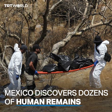 TRT World On Twitter Forty Five Bags With Human Remains Have Been