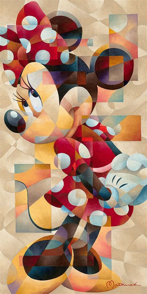 Tom Matousek Minnies Famous Pose Disney Fine Art Mickey Mouse