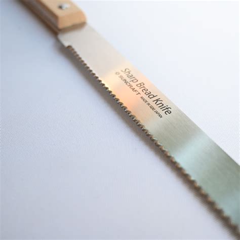 Suncraft Bread Knife 235 Mm Stainless Steel Japaneseknivesau