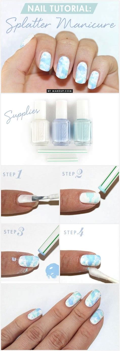 Top 101 Most Creative Spring Nail Art Tutorials And Designs Splatter