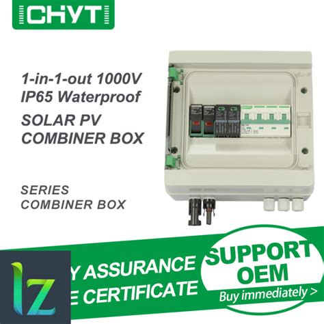 Outdoor Waterproof 1 String 1 Input 1 Output 1000v Ip65 Pv Solar Surge