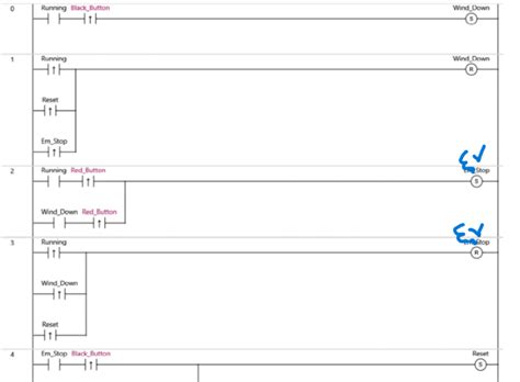 Example Build Ladder Program To Achive Following