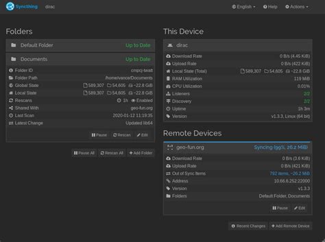 Troubleshoot A Few Items Not Syncing Support Syncthing Community Forum