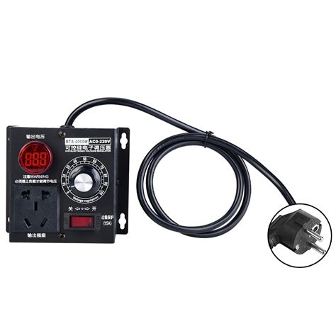 AC regulator napięcia 220V 4000W SCR 15742127539 oficjalne archiwum