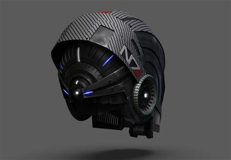 N7 Mass Effect Helmet Stl — Nikko Industries