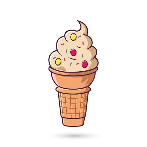 Premium Vector Ice Cream Icon Vector