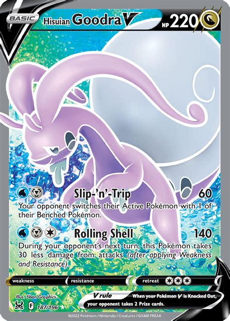Hisuian Goodra V · Lost Origin Lor 187 ‹ Pkmncards