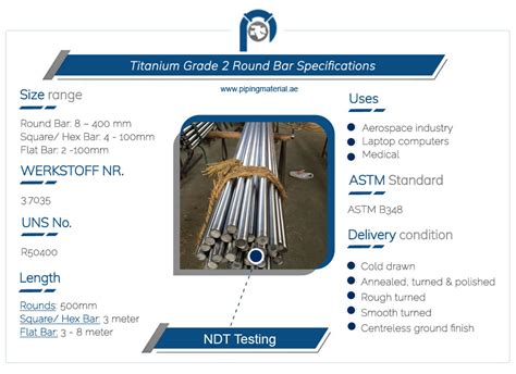 Titanium Grade 2 Round Bar ASTM B348 Gr2 Hex Flat Bars Suppliers