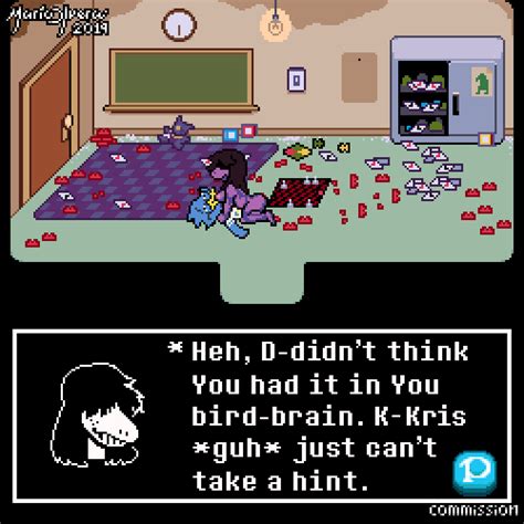Post 3375712 Animated Berdly Deltarune Mayin Pixelart Sprites Susie