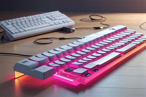 Premium Ai Image The Invisible Keyboard That Appears Only When Needed